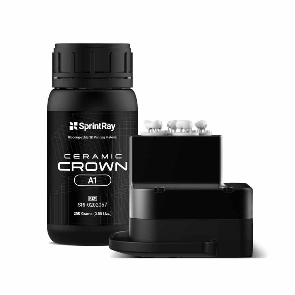 SprintRay Ceramic Crown - A1 - Integrity Dental Services